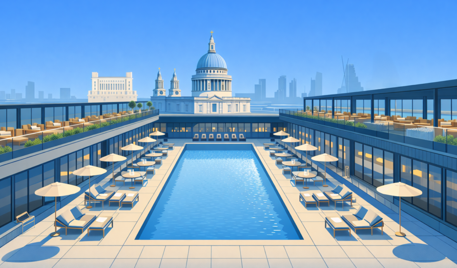 THE BEST LONDON ROOFTOP POOLS | BG LIFE UK