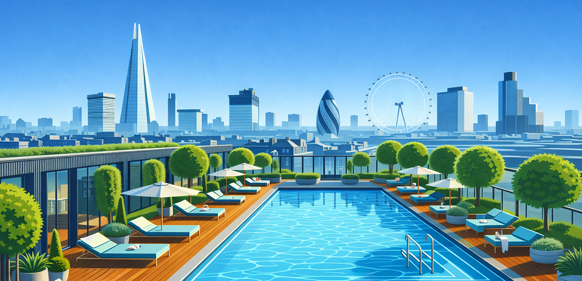 THE BEST LONDON ROOFTOP POOLS | BG LIFE UK