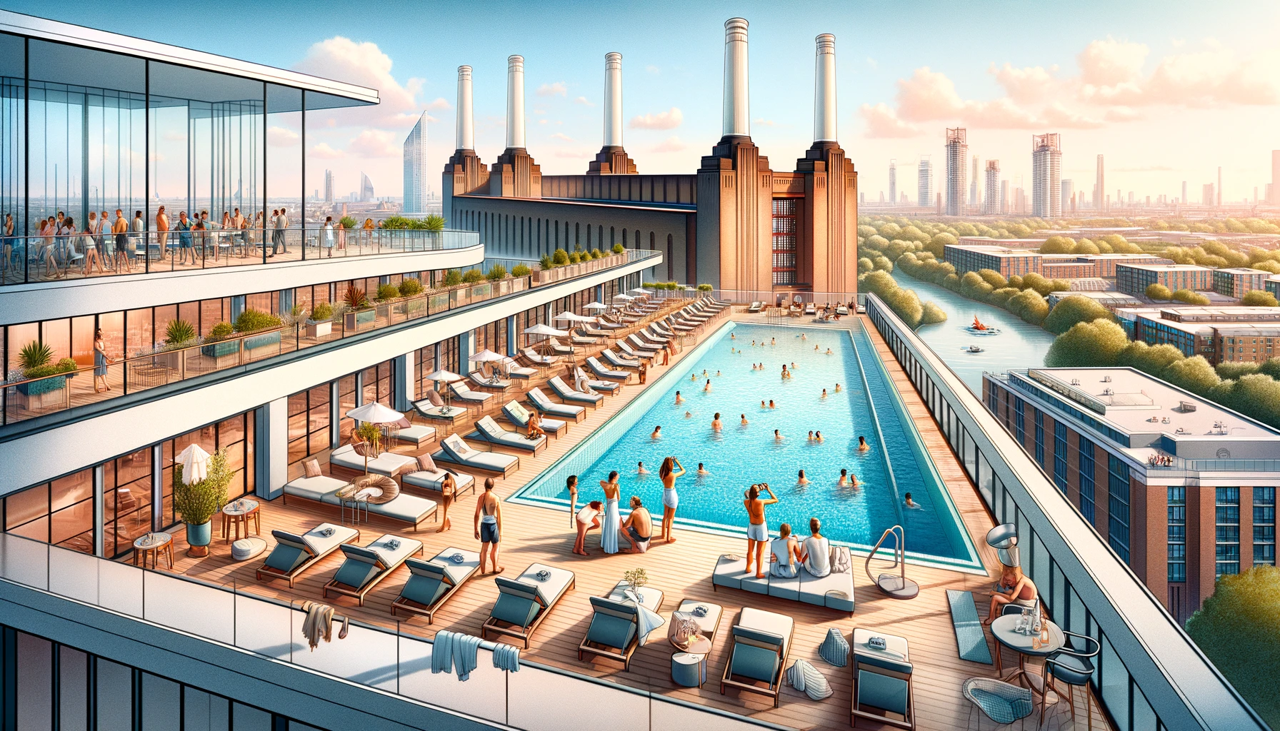THE BEST LONDON ROOFTOP POOLS | BG LIFE UK