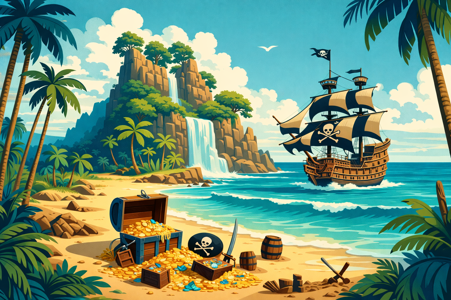 THE TREASURE ISLAND | BG LIFE UK