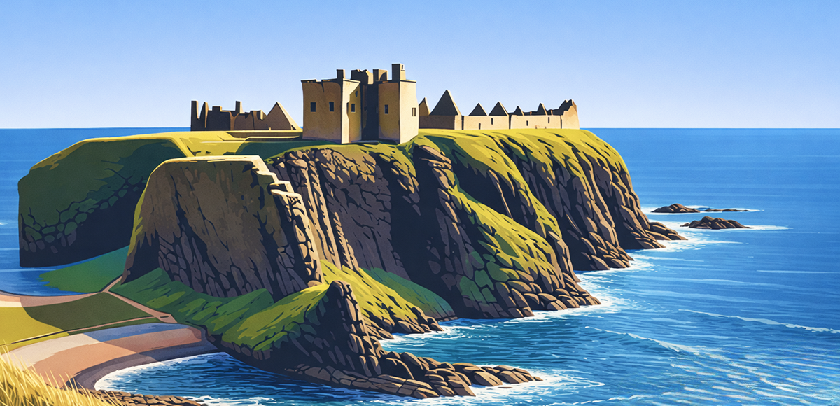 THE DUNNOTTAR CASTLE | BG LIFE UK