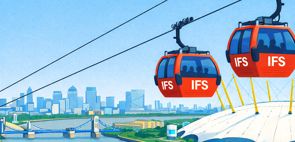 THE IFS CLOUD CABLE CAR | BG LIFE UK